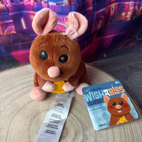 Disney | Toys | Disney Parks Wishables Remys Ratatouille Series Plush ...